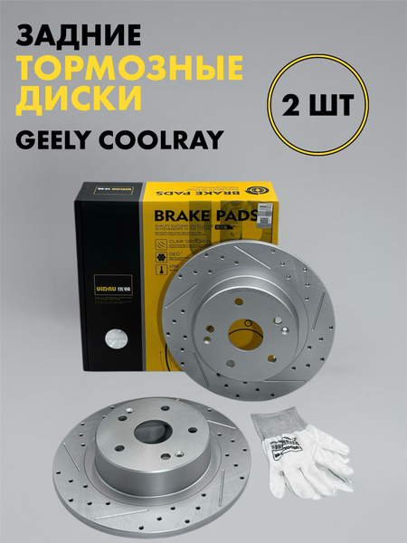 Тормозные диски Geely Coolray, Джили Кулрей, Задние, 4050041600 купить ...
