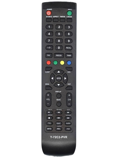 Пульт Y-72C2-PVR для телевизора Thomson Supra DEXP Orion Hyundai Harper Telefunken купить на ...