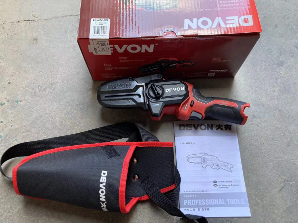 DEVON 12V Бесщеточная литиево - электрическая цепная пила 4560 купить ...