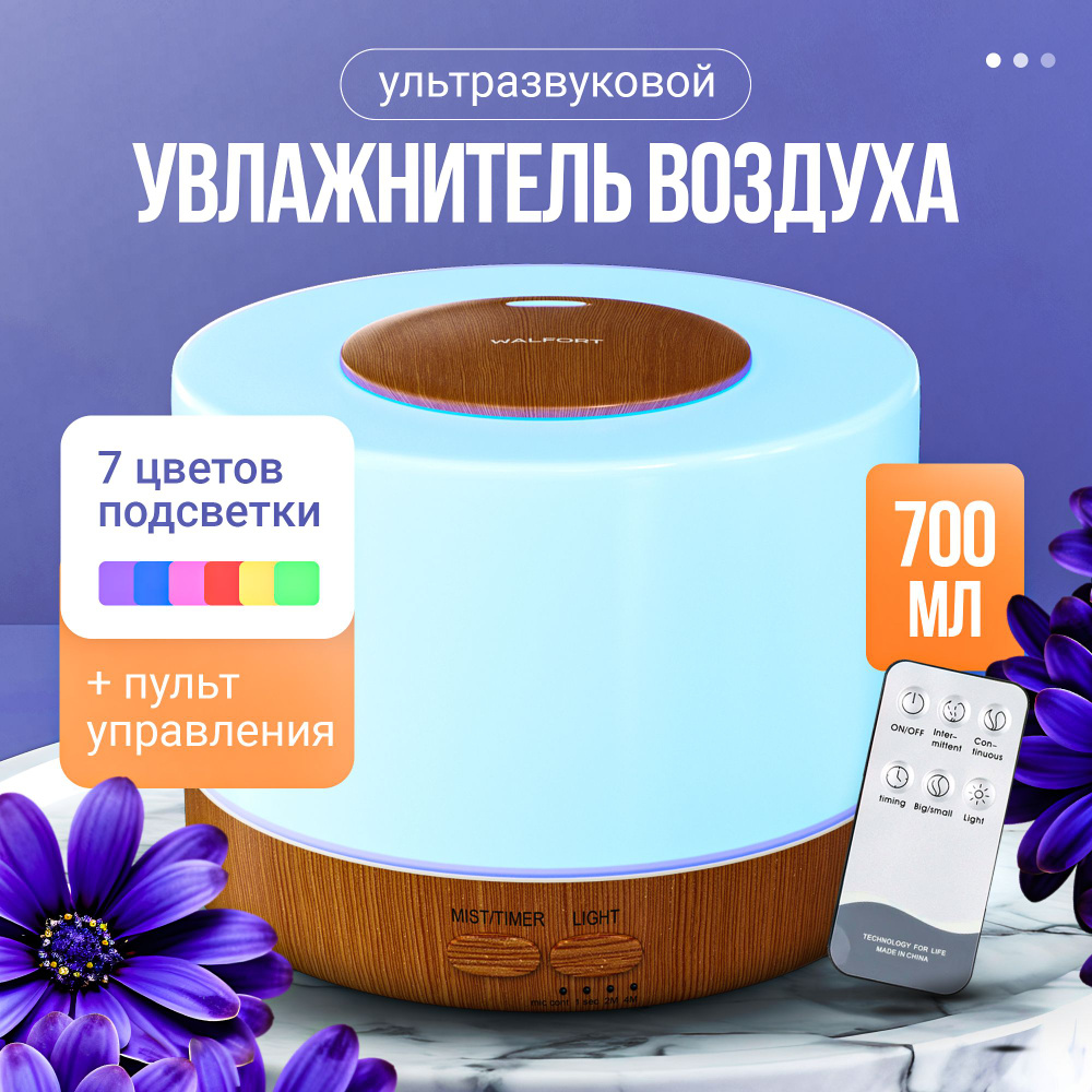 Увлажнитель воздуха с подстветкой аромадифуззор настольный - купить с ...