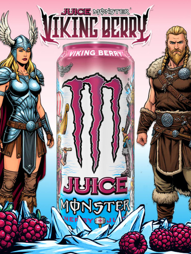 185 отзыв на Напиток энергетический Monster Viking Berry Juice, 473 мл ...