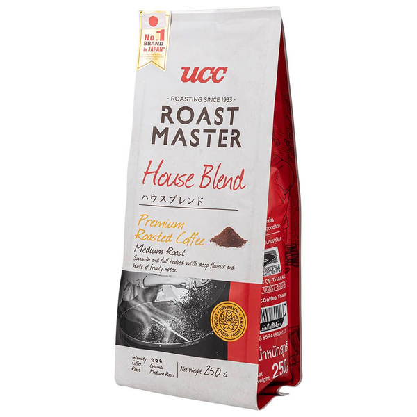 Кофе молотый премиум-класса средней обжарки UCC Roast Master, 250 гр ...