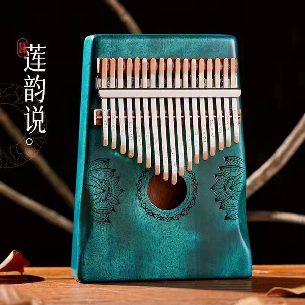 Carlimba Большой палец цинь, Калимба цинь, красное дерево/белый клен ...