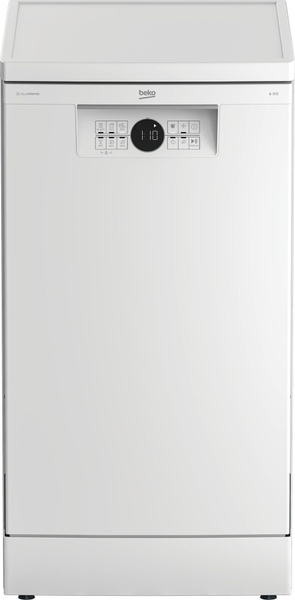 Узкая посудомоечная машина Beko BDFS26120WQ, 45 см, белый купить на ...