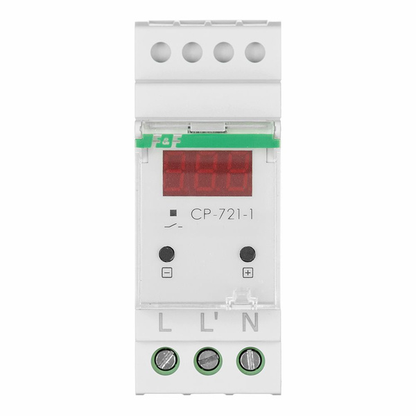 Реле напряжения модульное Евроавтоматика CP-721-1 100-450 В 63 А тип AC ...