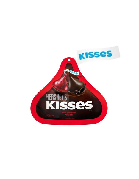 Конфеты Hershey's Kisses Dark chocolate 82 гр - купить с доставкой по ...