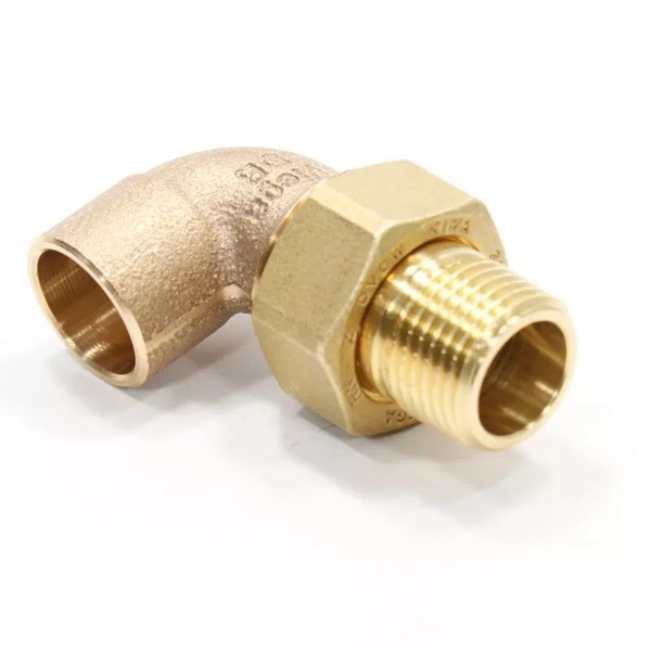 Американка угловая 90 18-1/2", Viega R4, 94098G, пайка-резьба, нар ...