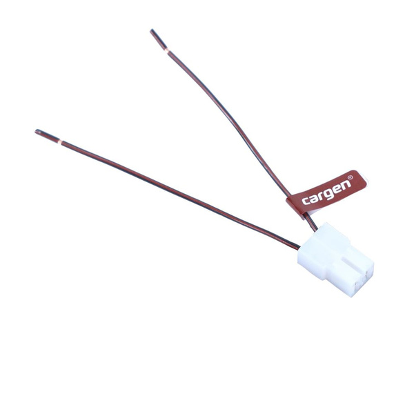 Колодка CARGEN 2- контактная с проводами гнездовая серии 6.3, AX-372-01 ...