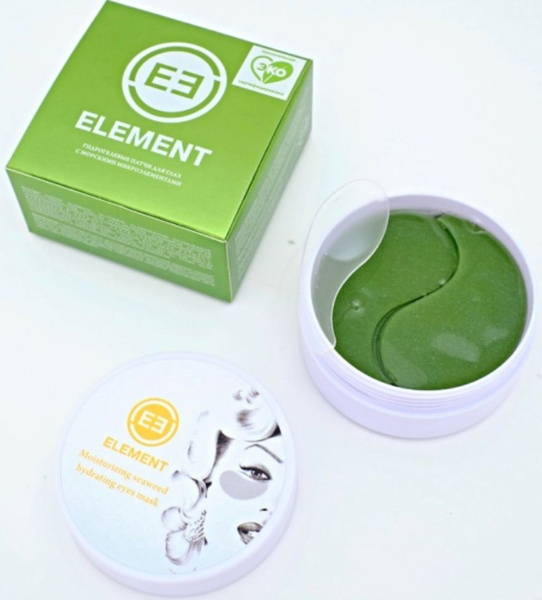 Element Патчи гидрогелевые для глаз МОРСКИЕ МИКРОЭЛЕМЕНТЫ, 60 шт., 85 ...