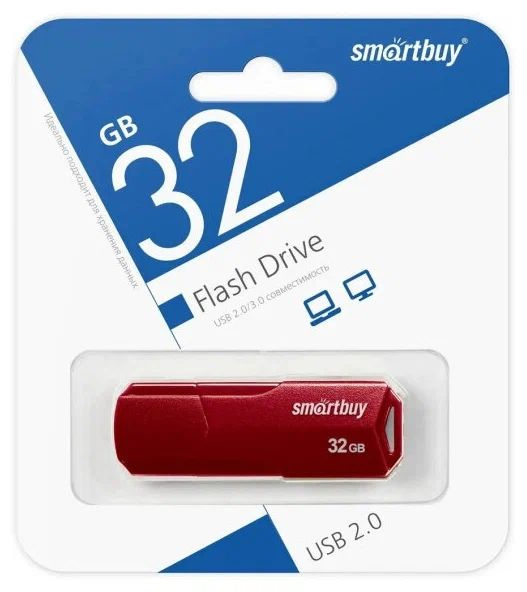 USB-флеш-накопитель Flash Card USB 2.0 32GB Smartbuy Clue 32 ГБ ...