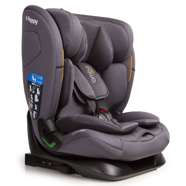 Автокресло Peppy Lambo i-Size (модель WD025), группа 1/2/3, 9-36 кг, 76 ...