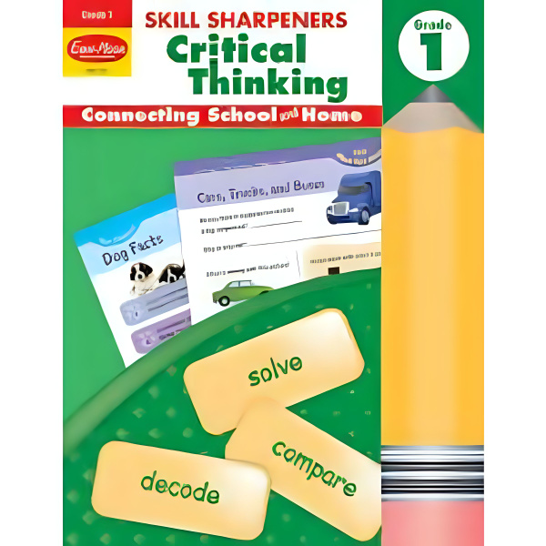 Skill Sharpeners: Critical Thinking, Grade 1 - Activity Book | Evan-Moor - купить с доставкой по ...