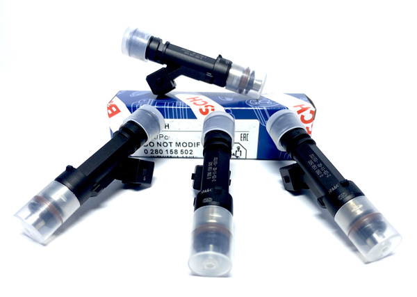 Комплект Форсунок топливных ВАЗ арт. 0280158502 2110, 2114, 2111, 2113 ...