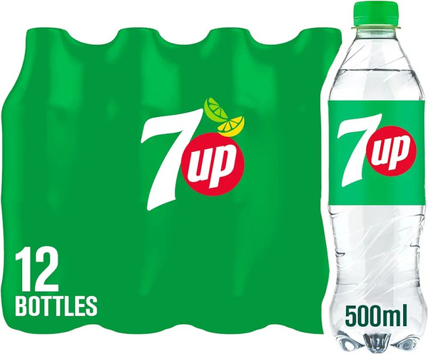 Газированный напиток 7up (Севенап) 500 мл 12 шт - купить с доставкой по ...