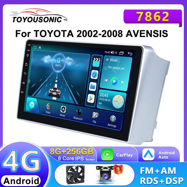 4G Штатная магнитола 8+256Гб для EOM Тойота авенсис/Eom Toyota Avensis ...
