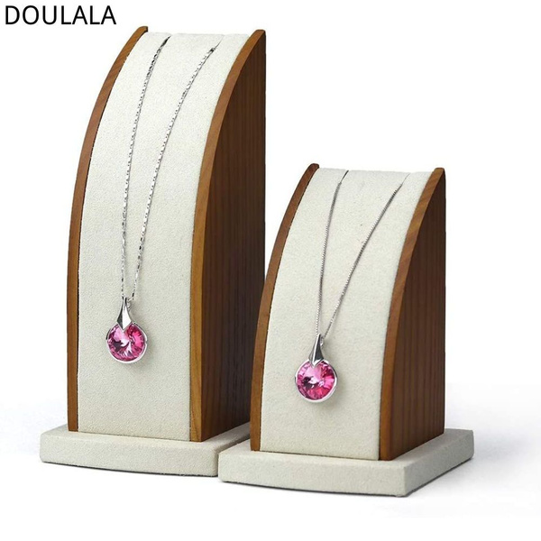 DOULALA Подставка На Длинной Цепочке Из Цельного Дерева, Изысканный Декоративный Реквизит, 2шт ...