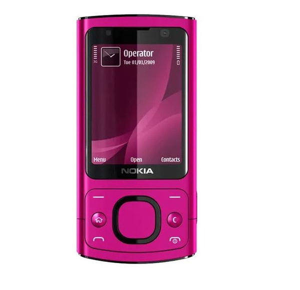 Мобильный телефон Nokia 6700s, розовый - купить по выгодной цене в интернет-магазине OZON ...