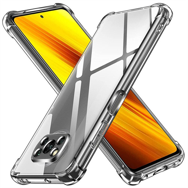 чехол для Poco X3 NFC/Poco X3 Pro case Poco X 3 Pro, мягкие прозрачные ...