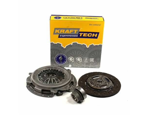 Сцепление в сборе ГАЗ 3302 дв. 402,406,409,560,405 Евро 3 KRAFTTECH - Krafttech арт. W00240Е ...