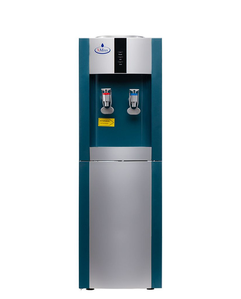 Кулер для воды напольный SMixx 16 LD/E голубой с серебром (нагрев и электронное охлаждение ...