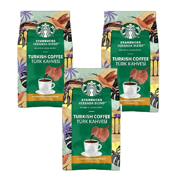 кофе молотый турецкий Starbucks Veranda Blend Turkish Coffee 100% ...