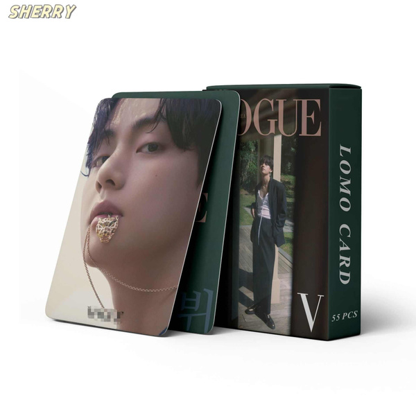 Kарточка BTS V , Kpop V Vogue Фотокарточка SHERRY - купить с доставкой ...