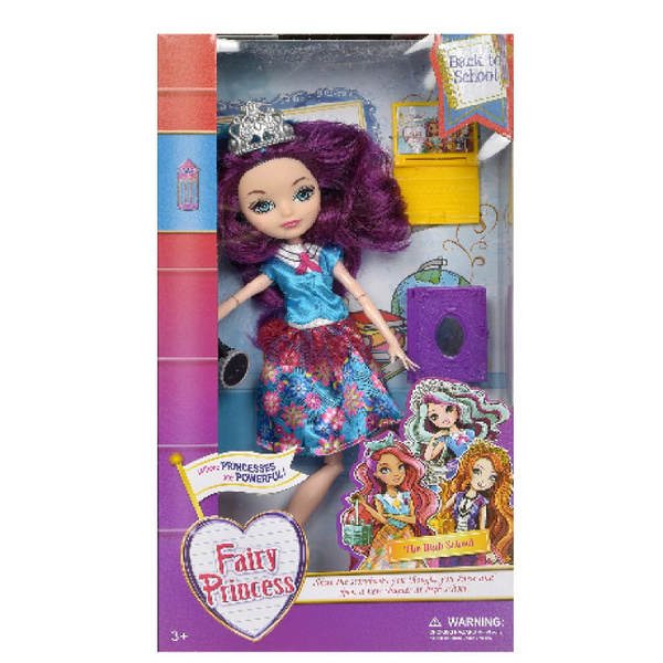 Кукла Kaibibi Сказочная принцесса идет в школу, фиолетовые волосы, 28 см - купить с доставкой по ...
