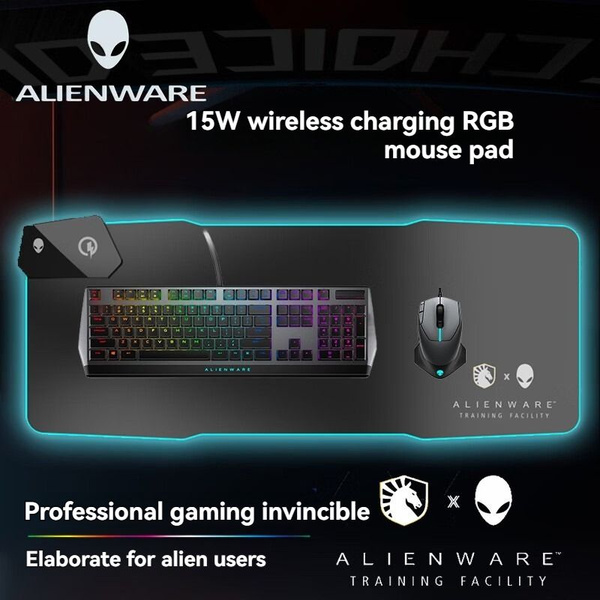 Alienware Игровой коврик для мыши Training Facility 15W, XL, черный ...