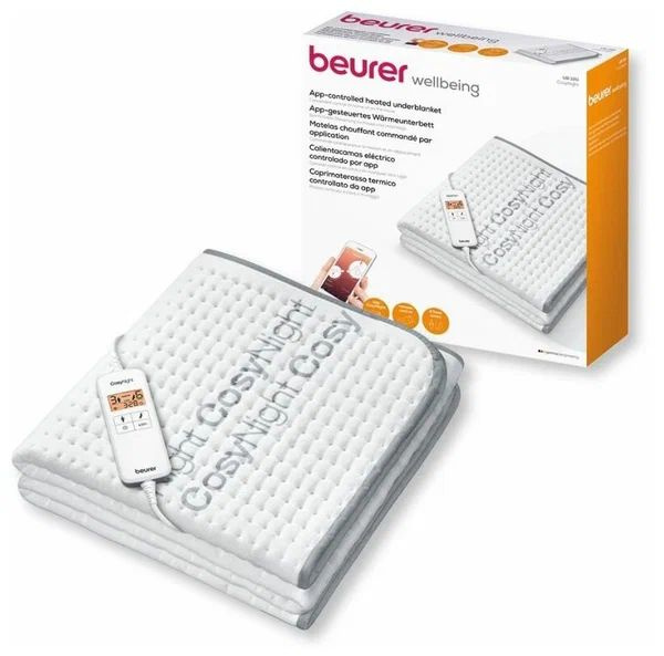 Электропростыня Beurer UB 190 Cosy Night Connect 150х80 см - купить электрическую простынь по ...
