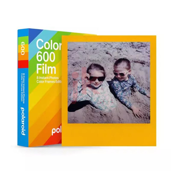 Картридж Polaroid Color 600 Film Color Frame, 8 кадров, цветные рамки ...