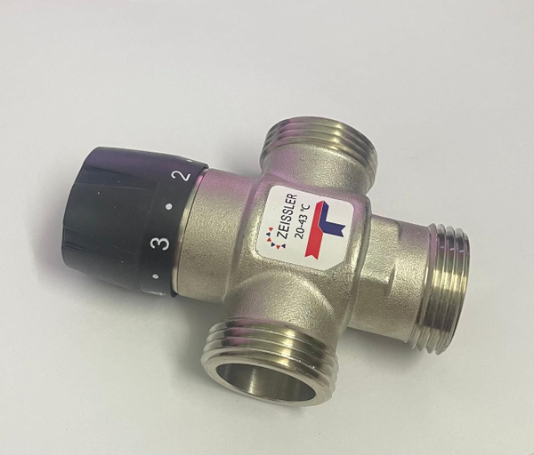 Клапан термостатический TIM ZSm.412.164305 3/4" (20-43С; KVS 2,5) купить на OZON по низкой цене ...