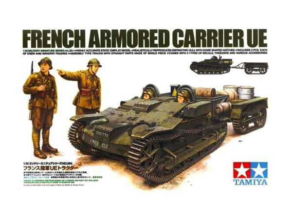 Характеристики 35284 TAMIYA 1/35 Французская танкетка UE с прицепом ...