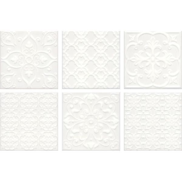 Kerama Marazzi Плитка настенная Суррей белая 20х20 купить на OZON по ...