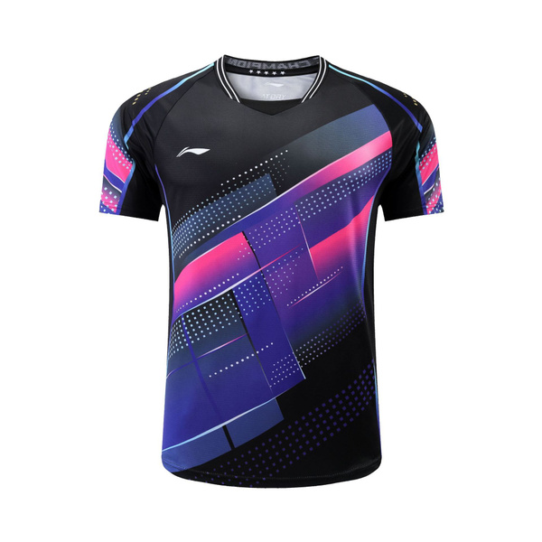 Футболка LI-NING, размер 50, цвет черный, 100%Полиэфирное - купить по ...