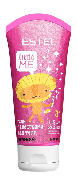 Детский гель с блестками для тела Little Me Гель с блестками для тела ...