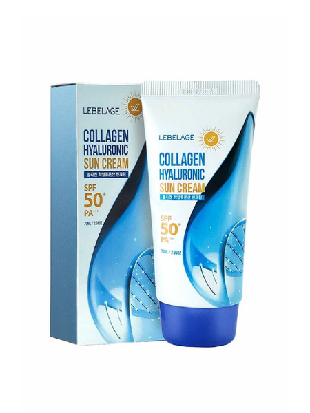 Lebelage / Крем для лица и тела солнезащитный LEBELAGE COLLAGEN ...