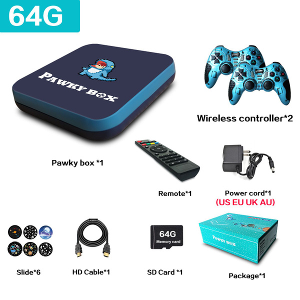 Игровая консоль Pawky Box для PS1/DC/Naomi 50000+ игр, суперконсоль, Wi ...