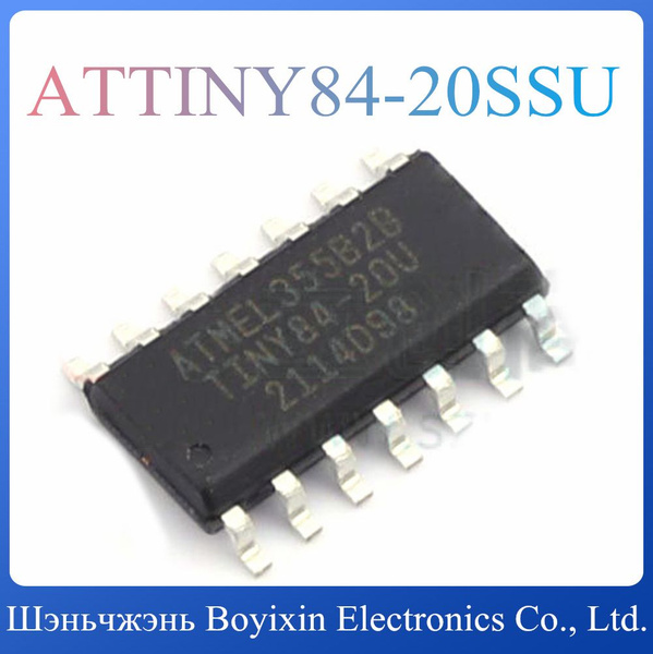 ATTINY84-20SSU. микроконтроллер.Пакет SOP-14 - купить с доставкой по ...