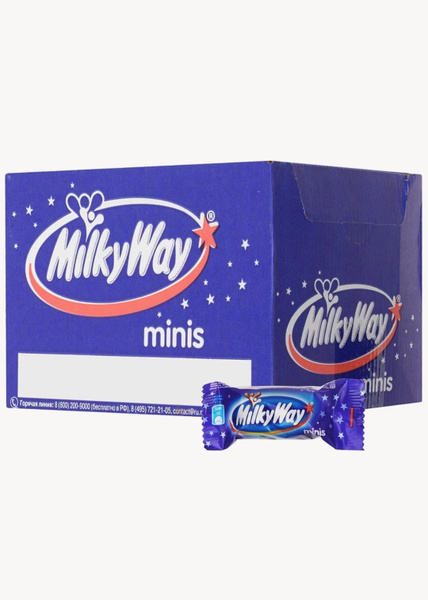 Конфеты Milky Way minis 1 кг - купить с доставкой по выгодным ценам в ...