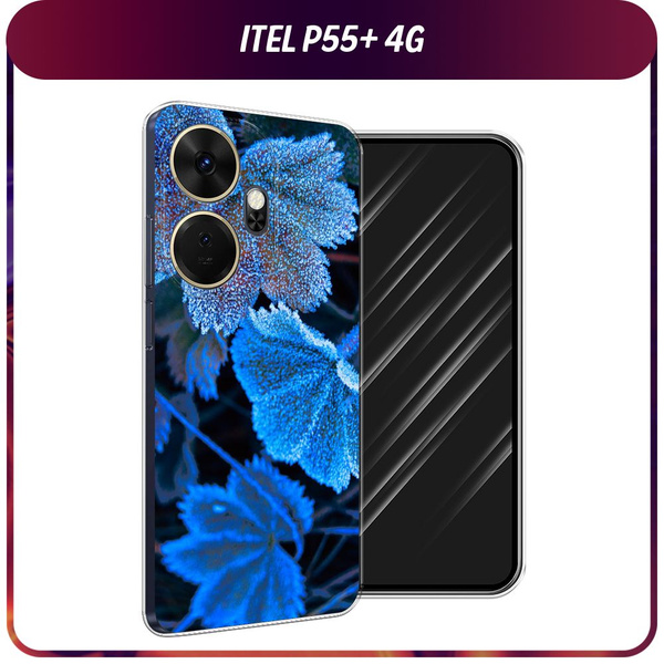 Силиконовый чехол на Itel P55 Plus 4G / Ител Р55 Плюс 4G "Зима 3 ...