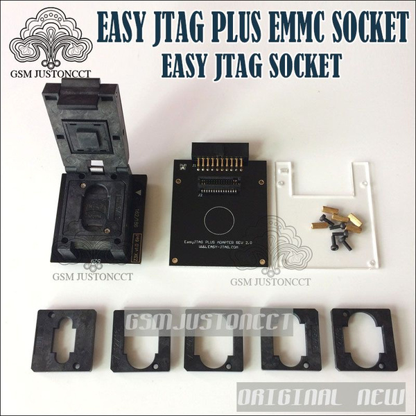 Emmc Socket-2024 оригинальный новый z3x easy jtag plus бокс-сет + разъем EMMC + адаптер гнезда ...