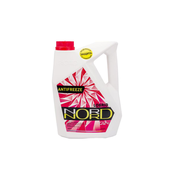 Антифриз "NORD" High Quality Antifreeze -40С/+112С G12 красный 5кг НЕТТО ХимАвто купить на OZON ...