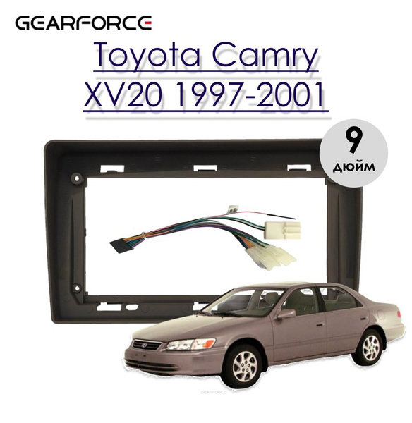 GearForce Рамка переходная для автомагнитолы, диагональ: 9" купить на OZON по низкой цене ...