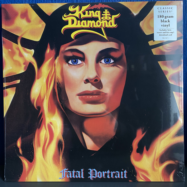 King Diamond. Fatal Portrait 180гр LP Запечатанная виниловая пластинка ...