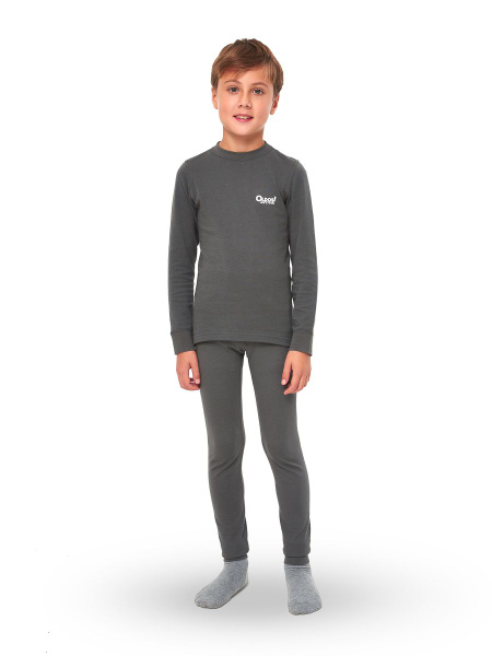 Комплект термобелья Мальчики OLDOS, размер 128 Зима темно-серый, серый, рост 128 Китай купить c ...