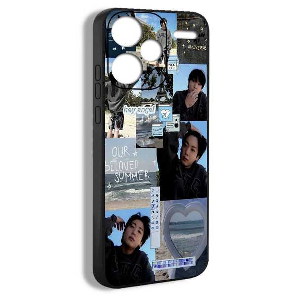 чехол для Xiaomi Redmi Note 13 Pro Plus 5G BTS jeon jungkook JK постер ...