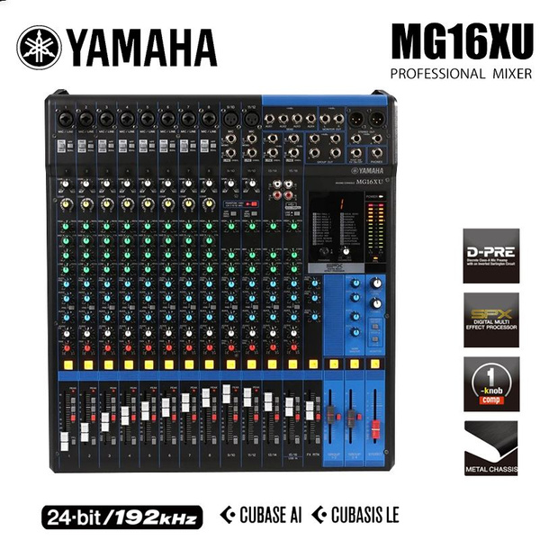 YAMAHA MG16XU Аналоговый микшерный пульт - купить с доставкой по ...