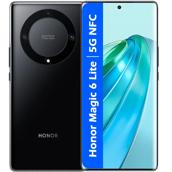 Характеристики Honor Смартфон РОСТЕСТ(ЕВРОТЕСТ) HONOR Magic 6 Lite 5G ...