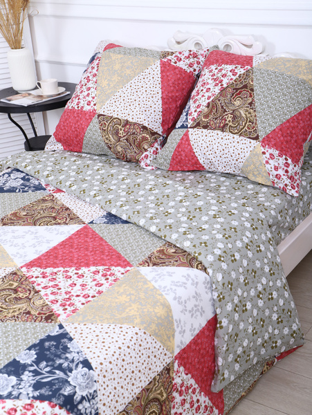 Комплект постельного белья Sofitex Комплект 1.5-спальный на молнии поплин , наволочки 70x70 ...