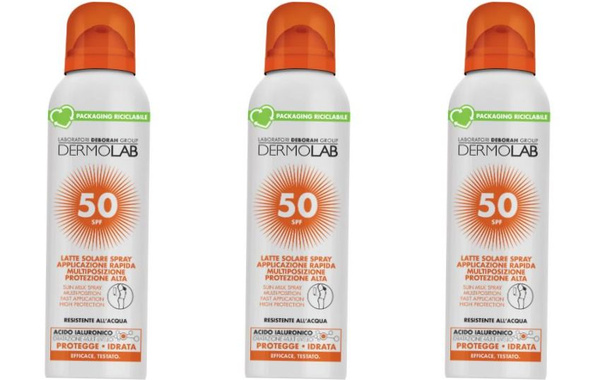 Dermolab Солнцезащитное молочко-спрей для лица и тела Deborah Sun Milk ...